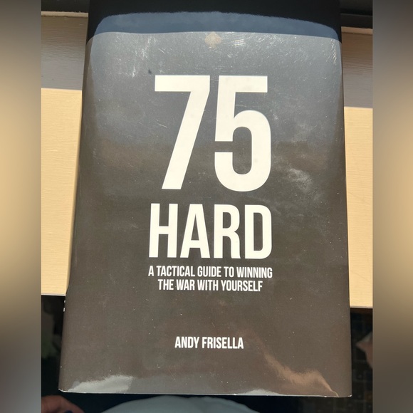 1st Phorm | Other | 75 Hard Book By Andy Frisella St Phorm Program Gym ...
